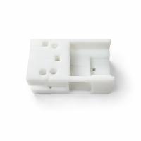 China Custom CNC Machined UHMWPE Plastic Block, High Wear Resistant Industrial Plastic Fixture for sale