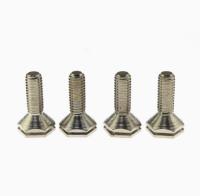 China Custom CNC Turning Aluminum Screw Precision Hardware Fastener Swiss Lathe Machined Non-Standard Screw Parts for sale