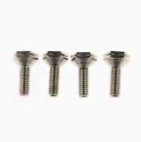 China Custom CNC Turning Aluminum Screw Precision Hardware Fastener Swiss Lathe Machined Non-Standard Screw Parts for sale