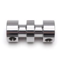 China Custom CNC Turn-Mill Machined Aluminum Shaft Connector, Multi-Boss Hub Coupling for Robotics Automation Equipment for sale