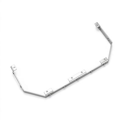 China Custom Stainless Steel Sheet Metal Bracket Bending Welding Sheet Metal Fabrication Non-standard CNC Precision Machining Parts for sale