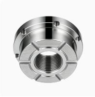 China Custom Stainless Steel CNC Machining Lock Nut Structural Parts New Energy Vehicle Precision Fastener Components for sale