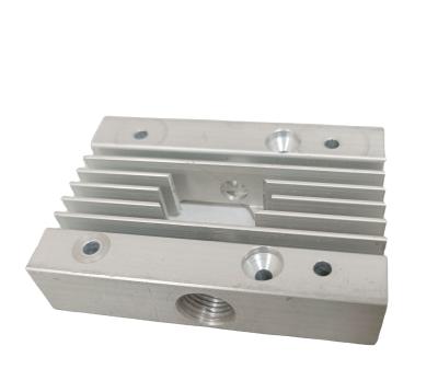 China Custom CNC Machined Aluminum Heat Sink Bracket for sale