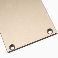 China Heavy Duty Aluminum Sheet Metal Stamping Parts High Strength Stamped Forming CNC Deep Machining Equipment Mounting Shim for sale