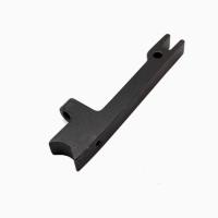 China CNC Precision Cut Aluminum Alloy Snowmobile Accessories Black Anodizing Outdoor Vehicle Connecting Structural Parts for sale