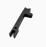 China CNC Precision Cut Aluminum Alloy Snowmobile Accessories Black Anodizing Outdoor Vehicle Connecting Structural Parts for sale