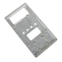 China Custom CNC Machined Aluminum Equipment Base Plate / Housing Frame for sale