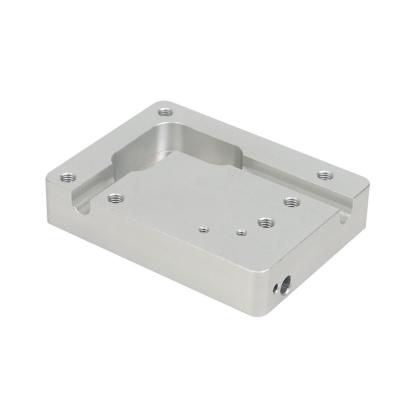 China Custom CNC Milled Aluminum Mounting Base Block for sale