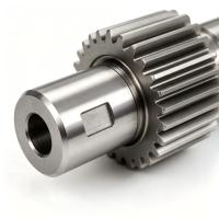 China Custom CNC Machined Multi-Gear Shaft for sale