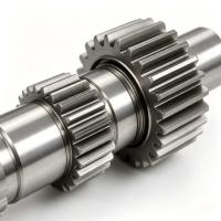 China Custom CNC Machined Multi-Gear Shaft for sale