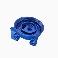 China Custom CNC Machining Aluminum Oil Cooler Adapter for New Energy Automobile Precision Automotive Hardware Accessories for sale