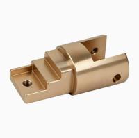China CNC Machined Brass Structural Parts Medical Device Guide Connector Component, Prototype & Precision Machining Service for sale