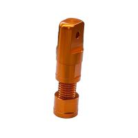 China Custom CNC Machined Adjustable Anodized Aluminum Shaft Assembly | Motorsport Suspension Component for sale