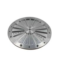 China Custom 5 Axis CNC Machined Aluminum Cooling Disc | Precision Milling Heat Sink Plate for sale