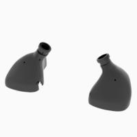 China CNC Turning Milling Composite Machining Aluminum Earphone Housing Custom Stainless Steel Copper Earphone Shell for sale