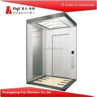 China Light Curtain Cabin Maching Passenger Elevator 1350kg Capacity for sale