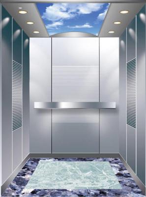 China 0.63m/s 320KG Automatic Passenger Elevator PM Synchronous Gearless Traction Lift for sale