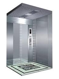 China Silver Color 30kw Factory Cargo Lift With Overload Protection 3000kg Capacity for sale