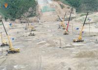 China Qualified Electrical Vibro Pile Foundation Vibroflot  208kN Vibration Power for sale