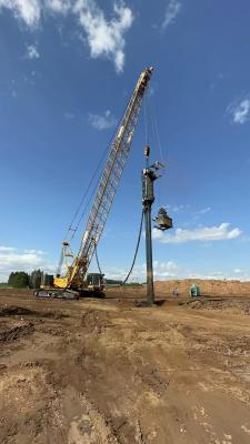 China Replacement Stone Column Vibro Sand Compaction Pile Bottom Feed Vibroflot Driving For Soil Improvement for sale