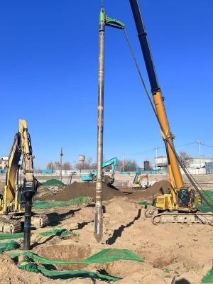China Hydraulic Vibroflot Vibro Compaction Equipment with 600-800mm Diameter and Strong Penetration Ability for Excavator for sale