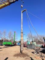 China BVEM 600-2600 r/min 150kW Hydraulic Vibroflot with 29 Nm Eccentric Moment for Soil Compaction for sale