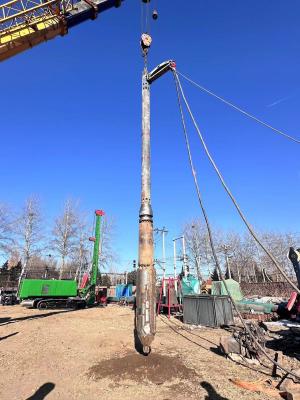 China BVEM 600-2600 r/min 150kW Hydraulic Vibroflot with 29 Nm Eccentric Moment for Soil Compaction for sale