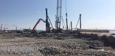 China 180 kW Motor Power Vibro Compaction Piling with Electric Power Type for Up To 30 Meters Depth Foundation Strengthening for sale