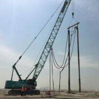 China 180kw-200kw Motor Power Vibroflot Equipment with 4.2m Pile Spacing for 95% Relative Compactness in Vibro Compaction Piling for sale