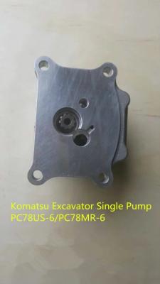 China Komatsu excavator hydraulic gear pump single pump PC78US-6/PC78MR-6 for sale