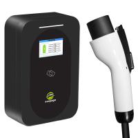 China 32A 7kW AC Wallbox GB/T EV Charger with 5m Cable, WiFi & Bluetooth App Control for Type 1/2 Vehicles for sale