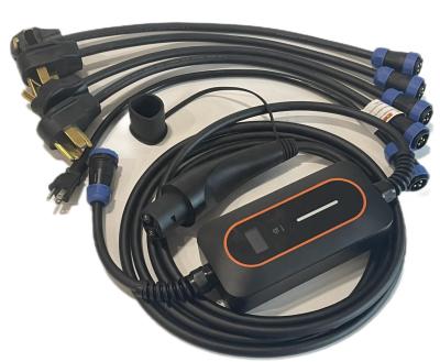 China 32A Tesla EV Charger with NACS Connector - 110V-230V Voltage Range and IP54 Rating for Outdoor Use for sale