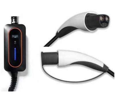 China 32A Tesla EV Charger with NEMA 14-50 Plug NACS Connector 110V-250V Electric Vehicle Home Charging Station for sale