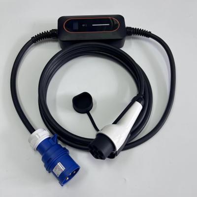 China AC Home Portable GB/T EV Charger 230V 32A 7kW for Electric Vehicles with IP54 Weatherproof Rating for sale