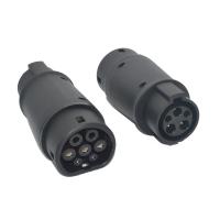China 7kW EVSE Type 1 to Type 2 Adapter - 32A 230V IP54 Rated EV Charging Converter for sale