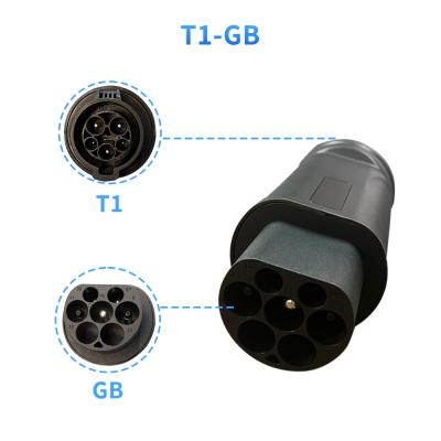 China Type 1 to GB/T EV Charging Adapter 32A 230V for Chinese Electric Vehicles at J1772 Stations for sale