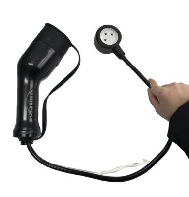 China Type 2 V2L Adapter with Israel Socket 230V 10A IP54 Rated Electric Vehicle to Load Power Converter for sale