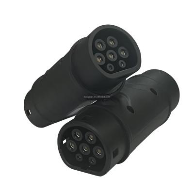 China 32A GBT to Type 2 EV Charging Adapter - 230V/380V Dual Voltage with IP54 Weather Resistance for sale