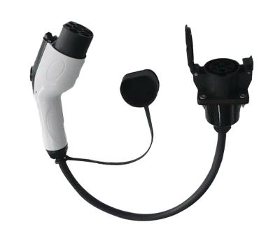 China J1772 Type 1 to GBT Adapter 32A 230V Electric Vehicle Charger Connector for China GB/T Cars for sale