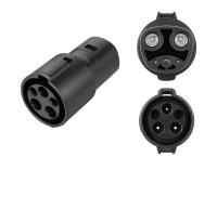 China 60A Type 1 J1772 to Tesla EV Charging Adapter 250V AC for Tesla Model 3 S X Y for sale