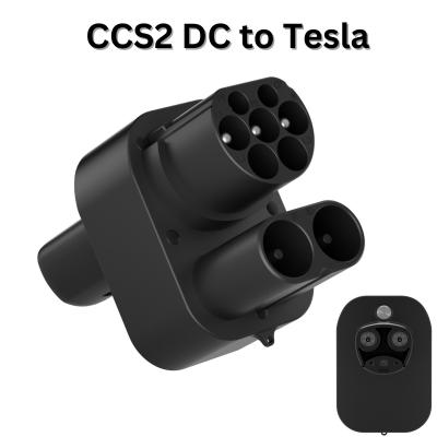 China CCS2 to Tesla Adapter 250A 1000V Electric Vehicle Charging Connector for Tesla Model 3 Y X S for sale