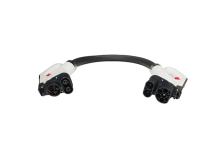 China 150A CCS2 to CCS1 DC Charging Adapter 1000V EV Charging Cable for Electric Vehicles for sale