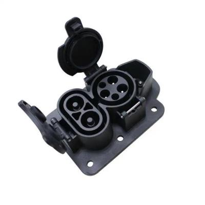 China CCS1 Combo 1 EV Charging Inlet 80A 200A IEC 62196-3 DC Fast Charging Socket 1000V for sale