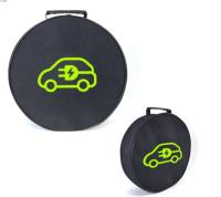 China OEM Custom EV Charger Bag 38-42cm Portable Cable Storage Case CE Certified for sale