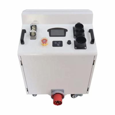 China Portable EV DC Fast Charging Station 30KW/45KW/60KW with CCS/CHAdeMO/GB/T/Tesla Support for sale