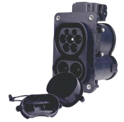 China CCS2 EV Charging Socket Inlet 1000V 80A-350A DC Fast Charger for Electric Vehicles for sale