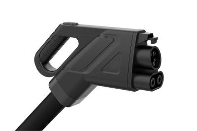 China CCS1 EV Combo Connector for DC Fast Charging Stations 1000V 80A-300A Current Rating with 10,000 Cycle Durability for sale