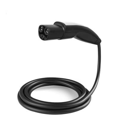 China NACS Tesla EV Connector Charging Cable Plug 16A-80A 230V with 10,000 Cycle Mechanical Life for sale