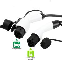 China 5m Type 2 to Type 1 EV Charging Cable 16A/32A 3.6KW-22KW Mode 3 for Tesla Nissan BMW Audi for sale