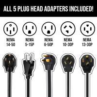China Level 2 Tesla EV Charger 32A/16A 110V-240V with 25FT Cable and Multiple NEMA Plug Options for sale